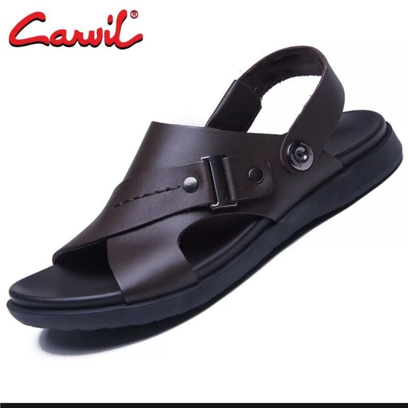 Jual Sandal Pria Terbaru Sandal Selop Kulit Original Terlaris Sandal ...