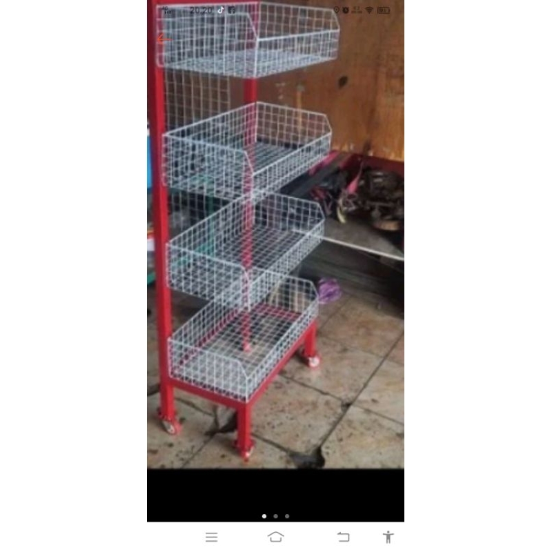 Jual rak ciki Snack pakai roda | Shopee Indonesia