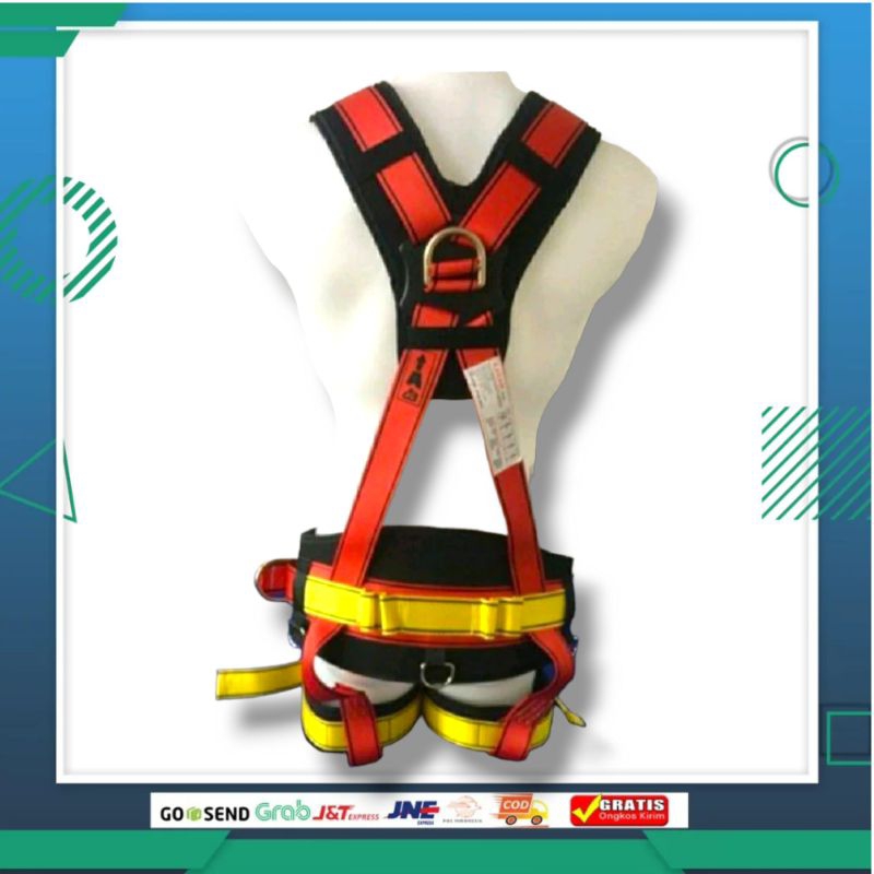 Jual Full Body Harness Karam PN56 Safety Belt Karam PN56 / Body Harness ...