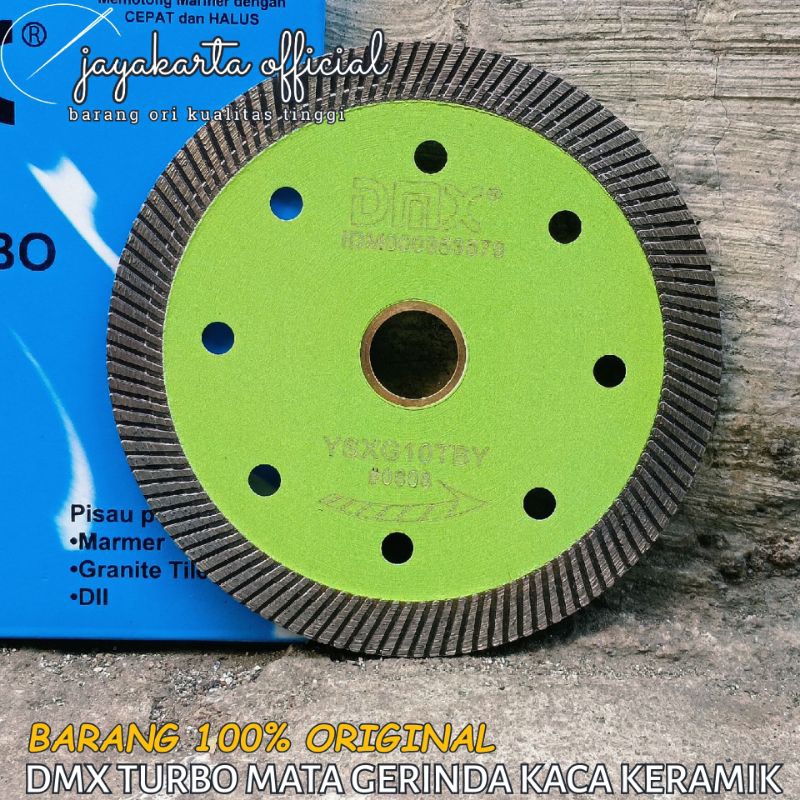 Jual DMX Mata Gerinda Turbo Asli 4 inch / 110mm Mata gerinda potong ...