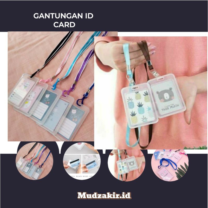 Jual [MD] GANTUNGAN ID CARD, KARTU ATM, NAME TAG | Shopee Indonesia