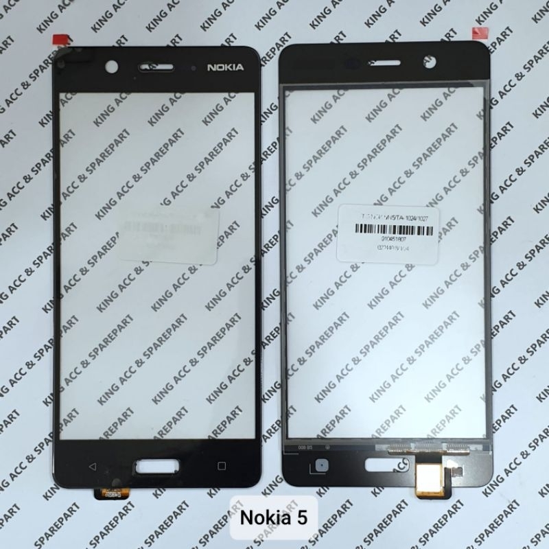 Jual TOUCHSCREEN NOKIA 5 / N5 / TA-1024 / 1027 / 1053 BLACK | Shopee ...
