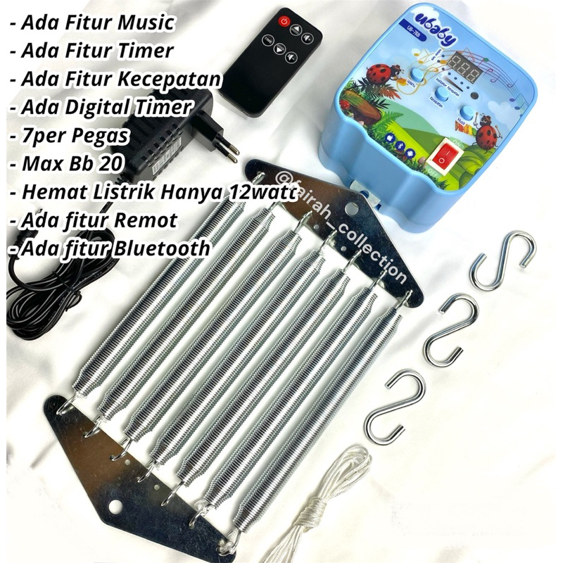 Jual Ayunan Otomatis Best Seller Fitur Lengkap Ada Musik | ayunan baby ...