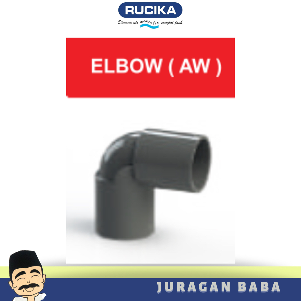 Jual RUCIKA - ELBOW AW / KNEE PVC (3" - 5") | Shopee Indonesia
