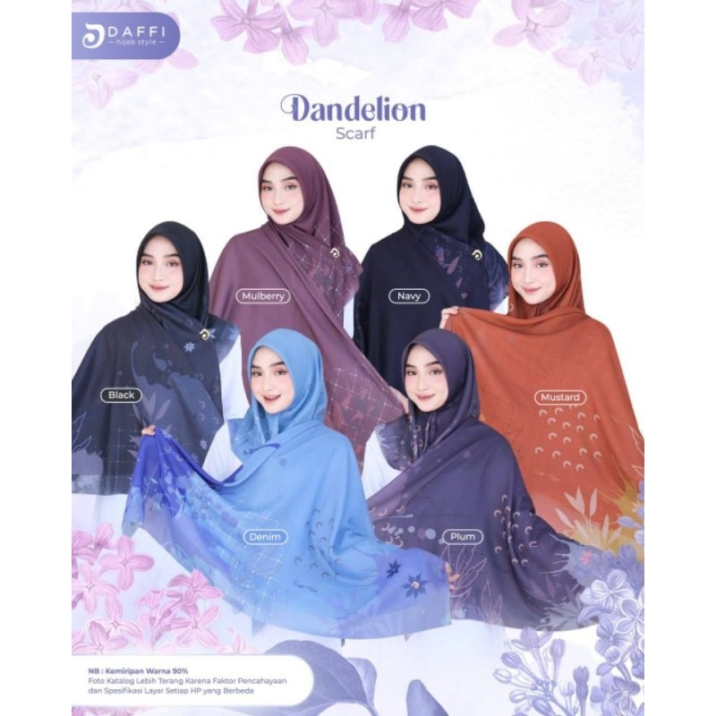 Jual HIJAB DAFFI DANDELION | Shopee Indonesia