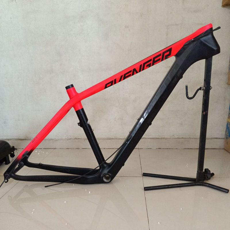Jual frame rangka sepeda mtb 27.5 pacific avenger 5.0 bahan carbon ...