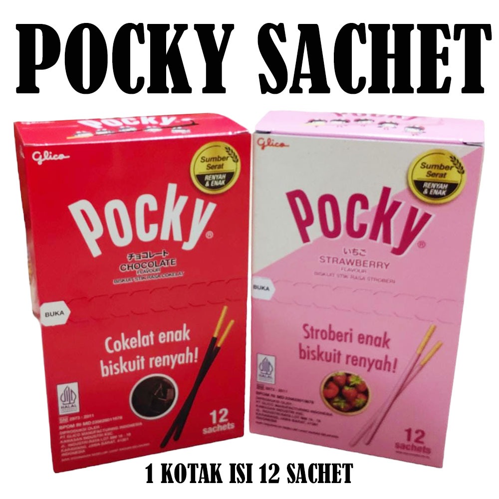 Jual POCKY STICK KOTAK ISI 12 SACHET | Shopee Indonesia