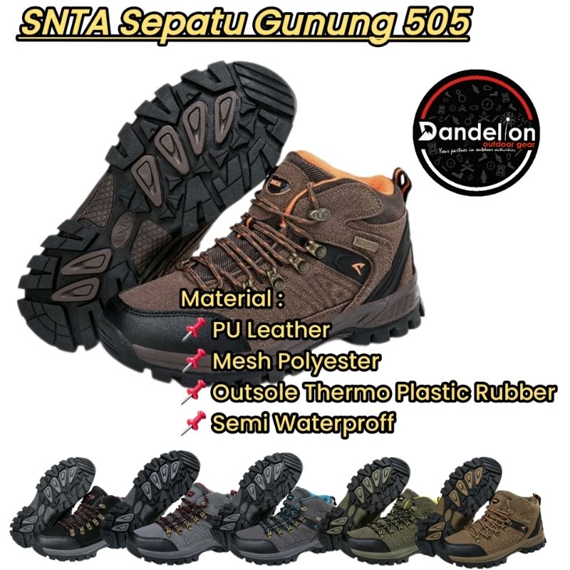 Jual SNTA Sepatu Gunung Hiking Outdoor Sport Tipe 505 ada juga tipe 501 ...