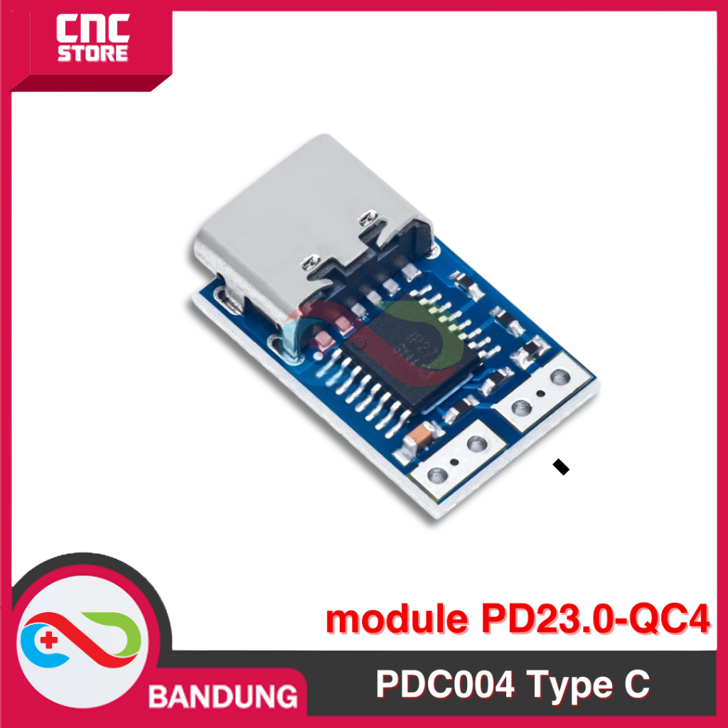 Jual PDC004-PD Type-C PD decoy module PD23.0-QC4 to DC 9V 12V 20V trigger Charger | Shopee Indonesia