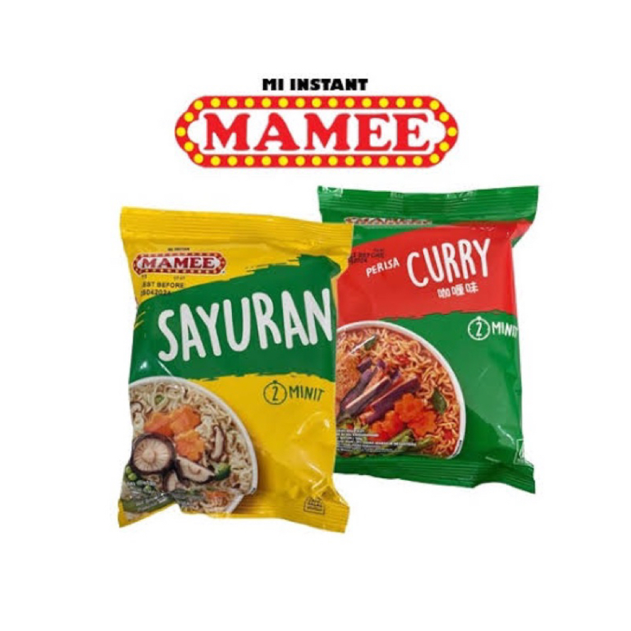 Jual Mamee Chef Mie Instant Curry Laksa Mamee Creamy Tomyam 88g ...