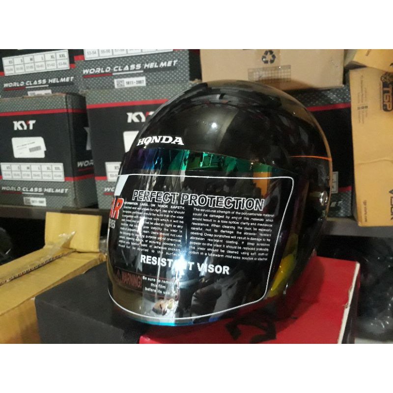 Jual kaca helm honda trx s scoopy kaca helm scoopy pelangi | Shopee ...