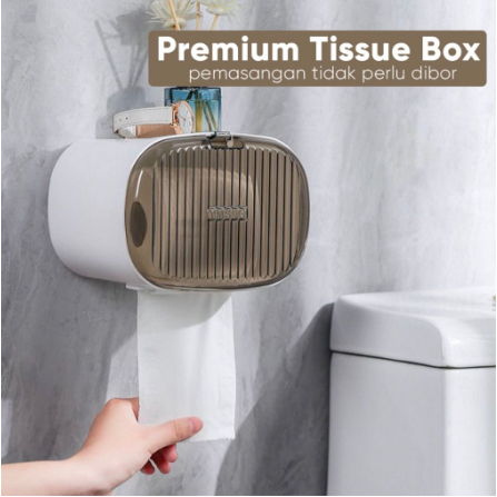 Jual Tempat Tissue Toilet / Kotak Tisu WC Tempel Tissue Box Kamar Mandi ...