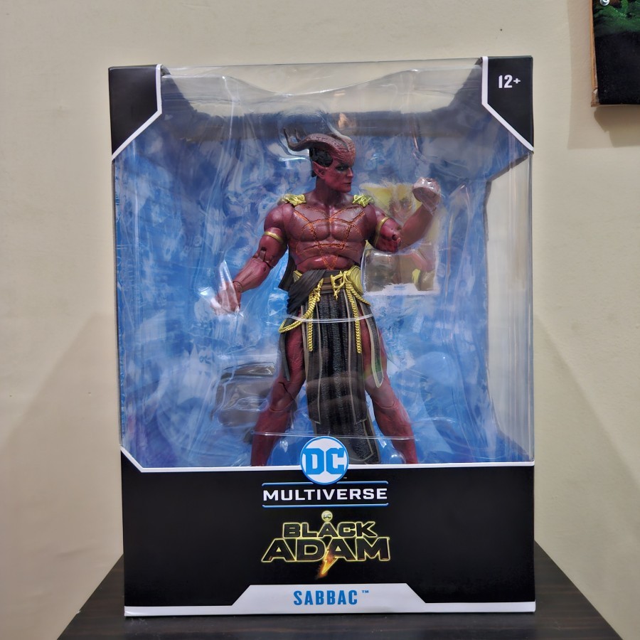 Jual Action Figure McFarlane Sabbac Black Adam DC Multiverse | Shopee ...