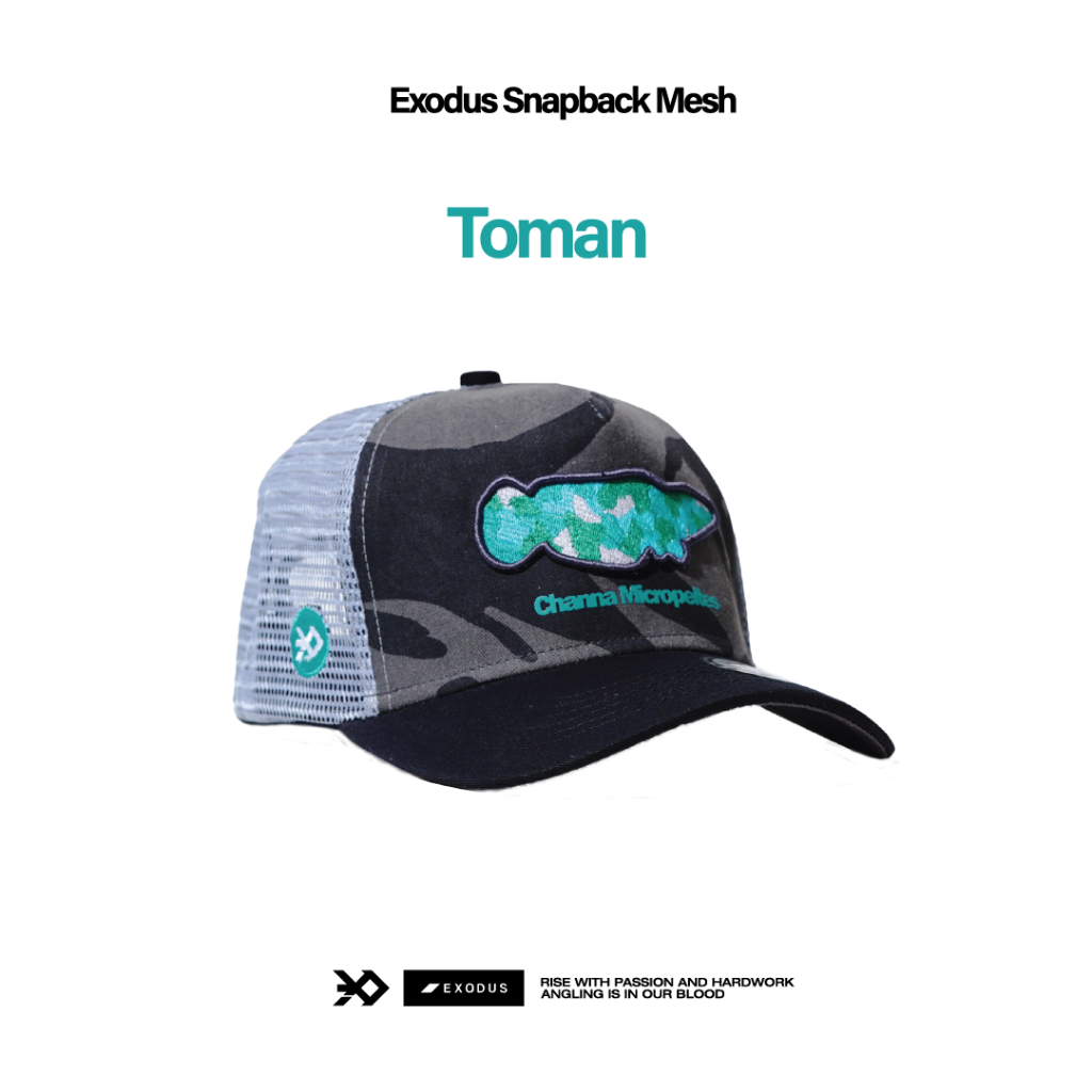 Jual Exodus Snapback Toman | Topi Mancing | Shopee Indonesia