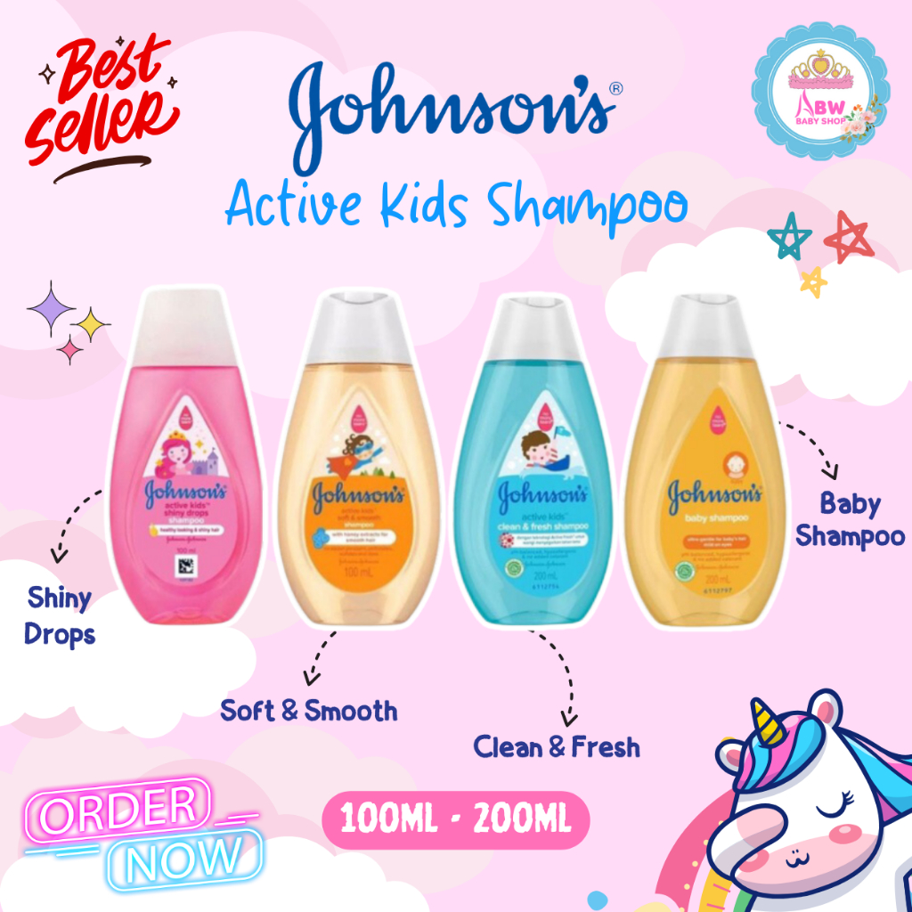 Jual Johnson's Active Kids Shampoo / Conditioner All Variant ...