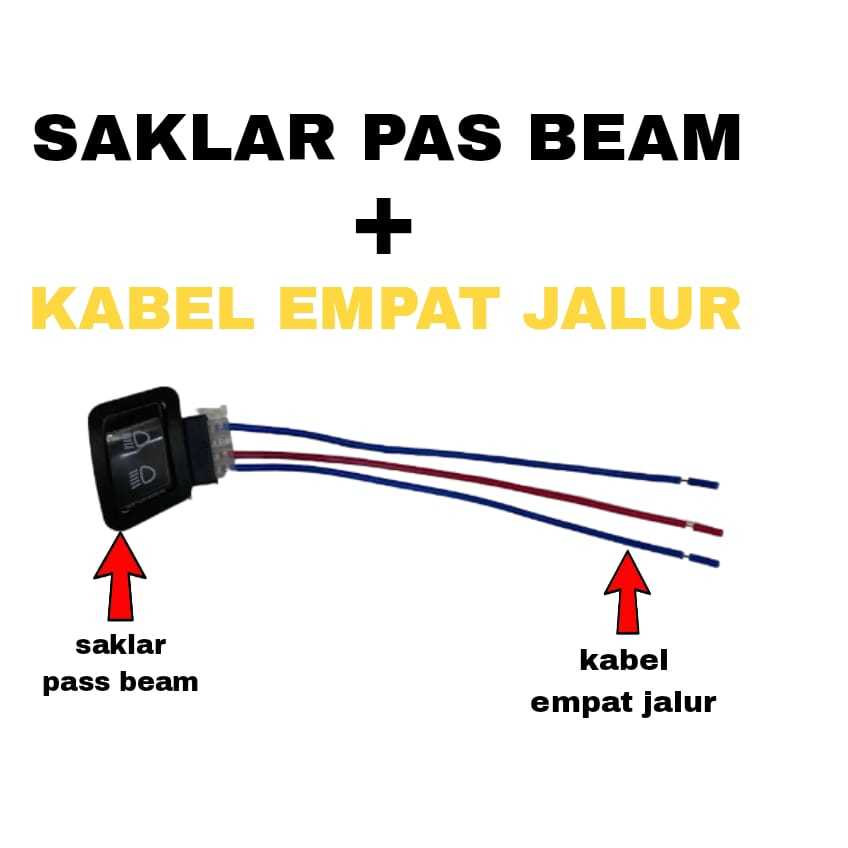 Jual Saklar Pass Beam Honda BEAM 3 MODE HONDA VARIO 125 150 LED OLD ...