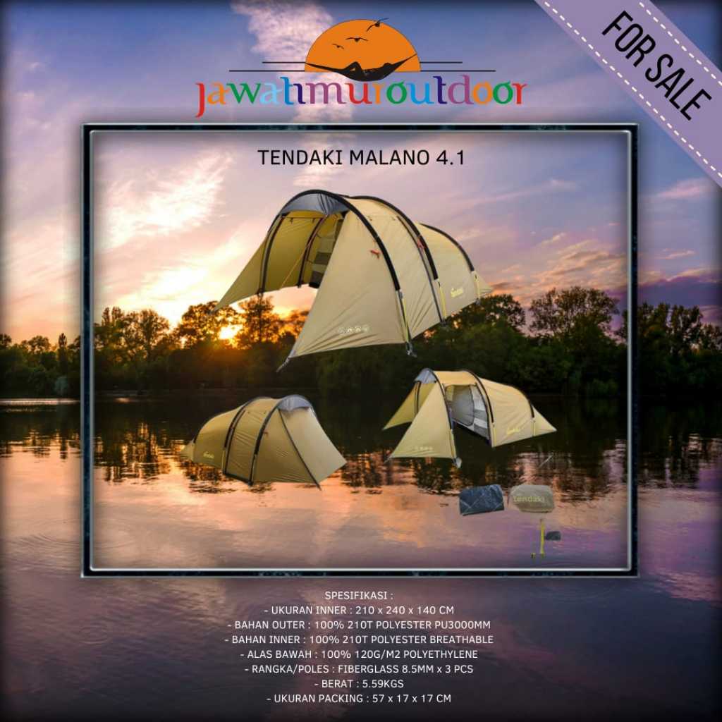 Jual Tenda Camping Tendaki Malano 4.1 4.1H Tenda Dome Family Tent ...