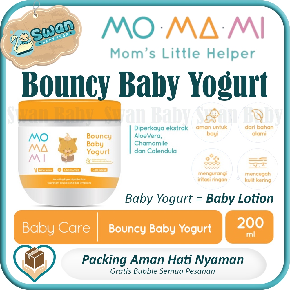 Jual Momami Bouncy Baby Yogurt / Body Lotion / Lotion Bayi | Shopee ...