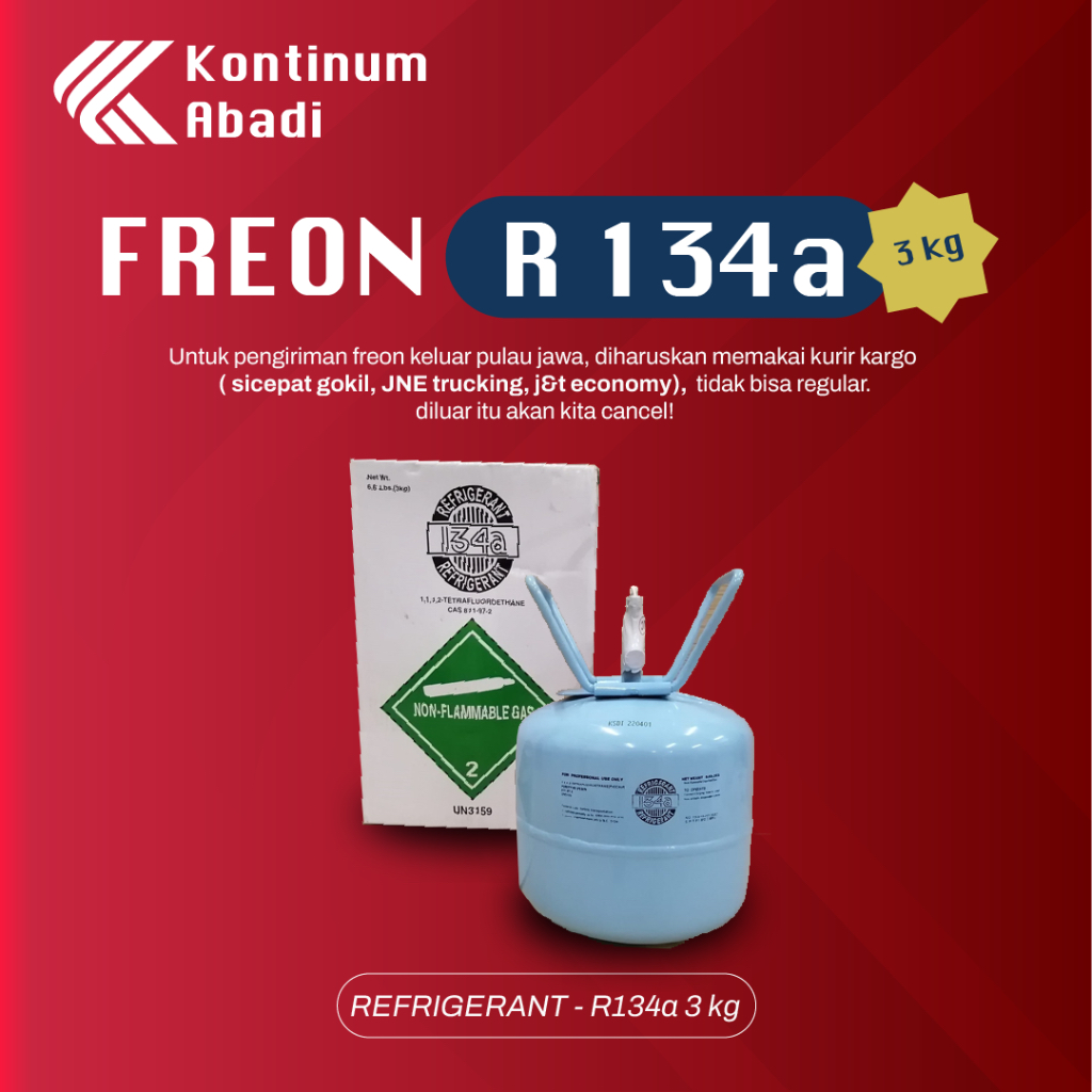 Jual R134A REFRIGERANT - 3 kg | Shopee Indonesia