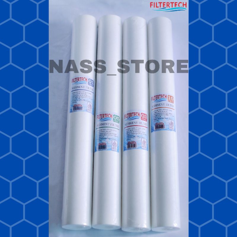 Jual Cartridge Filter / Sedimen Filter / Spun 20 Inch 1, 3, 5, 10 ...