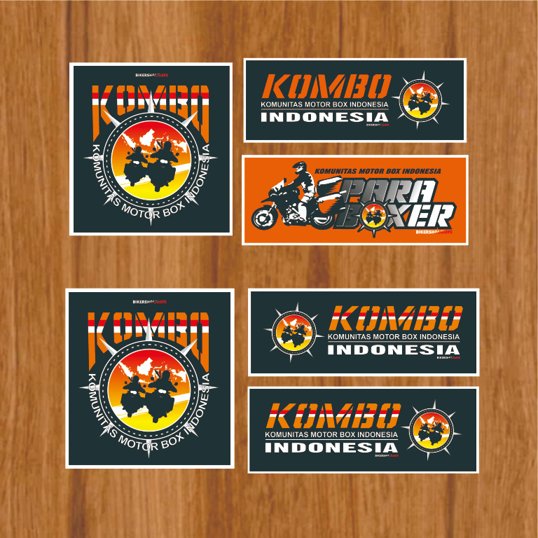 Jual Stiker Kombo/KOMBO/Komunitas Motor Box Indonesia | Shopee Indonesia