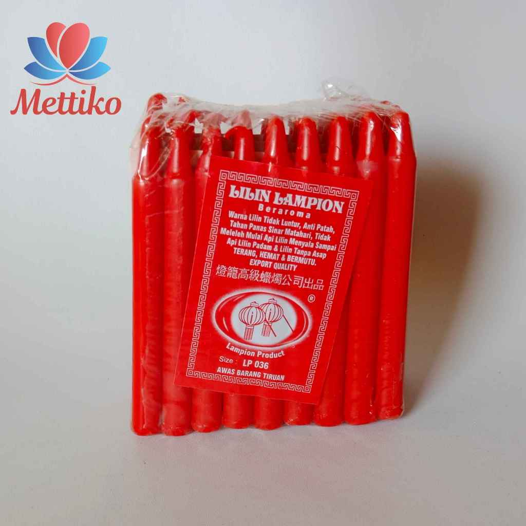 Jual Lilin Merah Lampion Isi 36 Batang | Shopee Indonesia