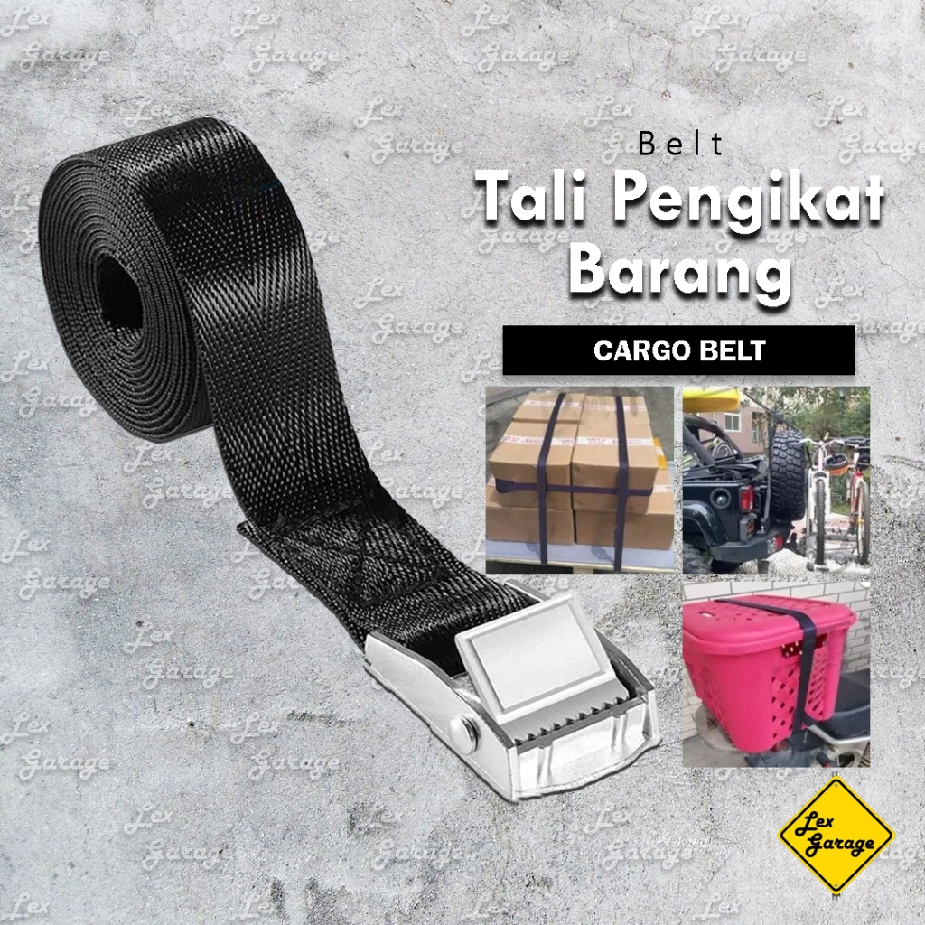 Jual Tali Pengikat Barang Di Motor Mobil Cargo Belt | Shopee Indonesia