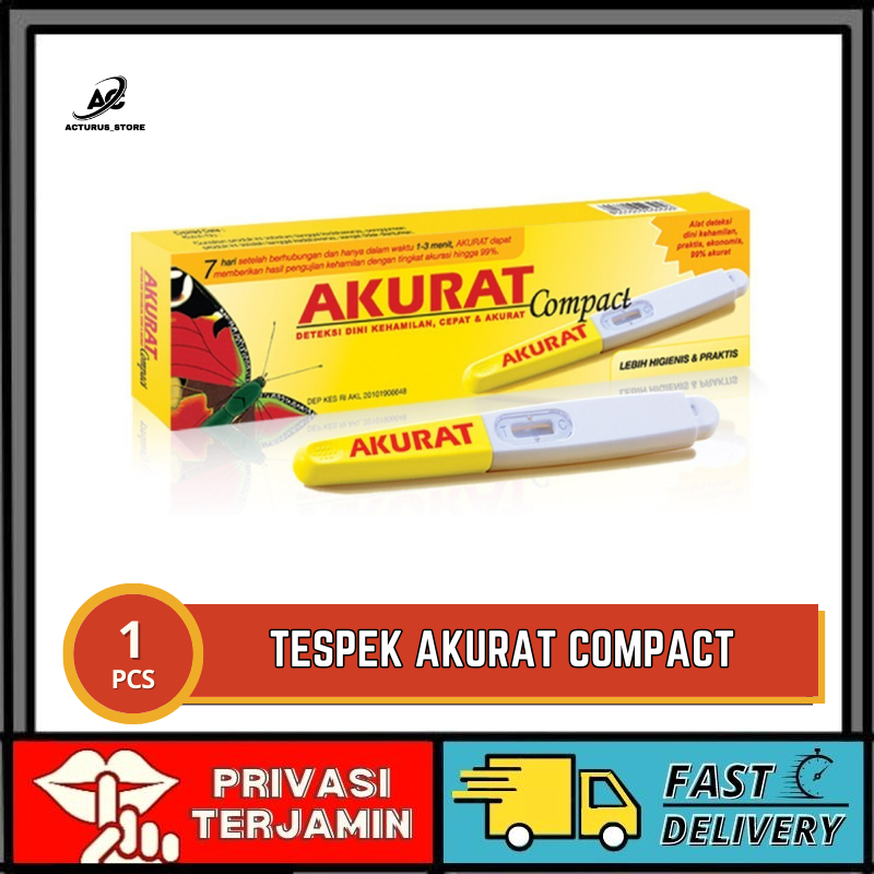 Jual Test Pack Akurat Compact Tespek Alat Uji Kehamilan | Shopee Indonesia