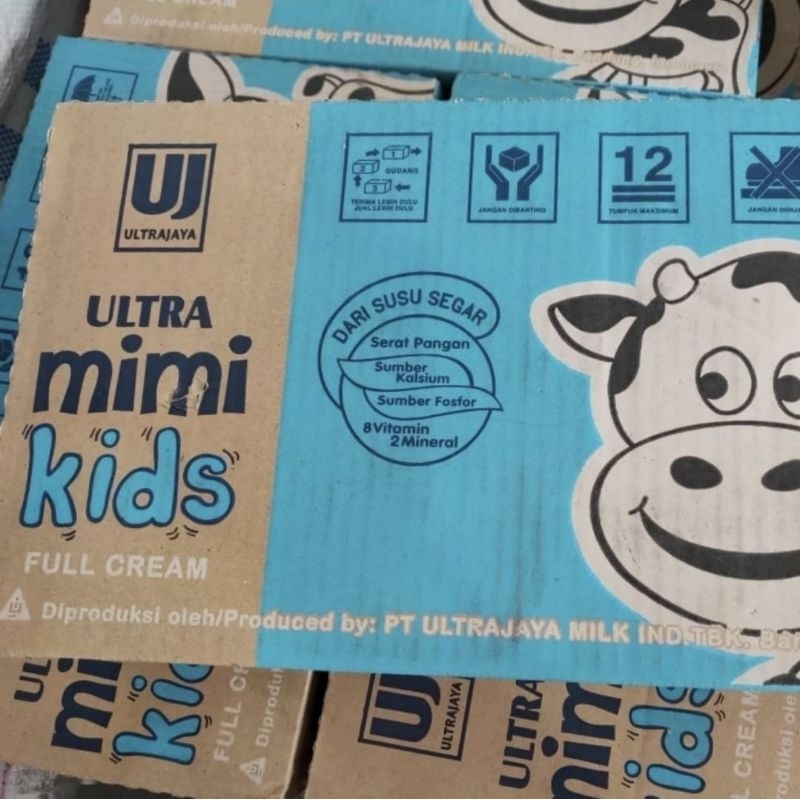 Jual susu ultra mimi full cream dus isi 40 | Shopee Indonesia
