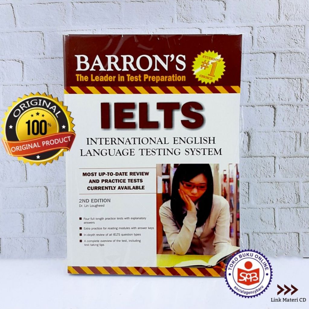 Jual Barron's Barrons IELTS 2nd Edition - Lin lougheed | Shopee Indonesia