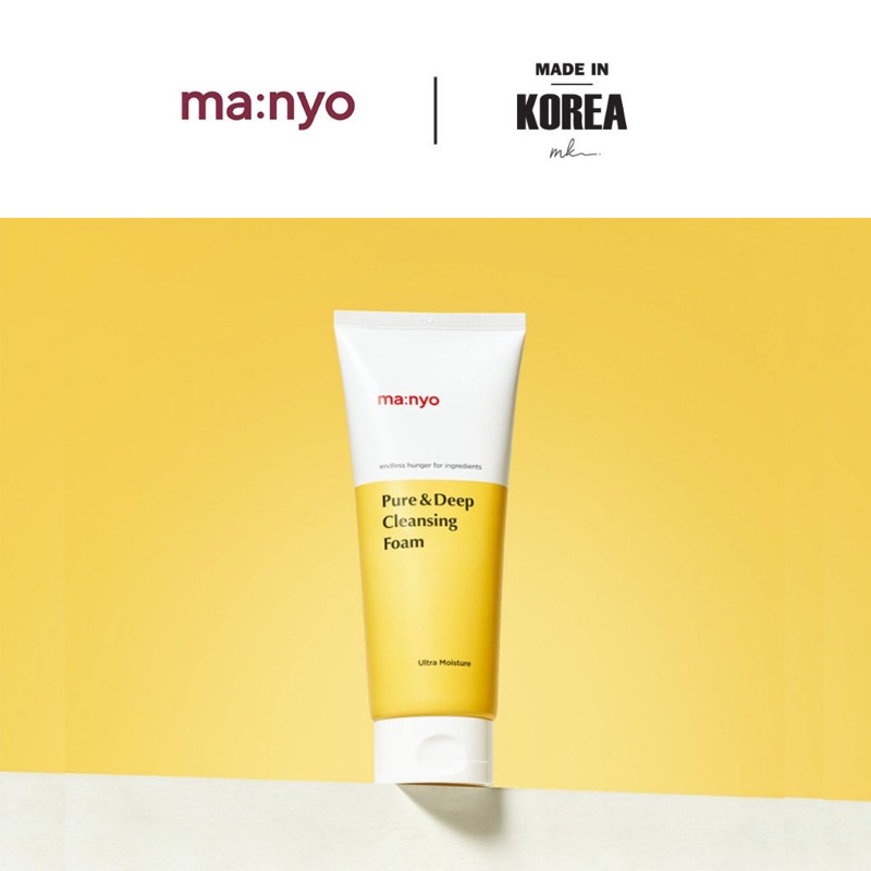 Jual Manyo pure and deep cleansing foam 100ml | Shopee Indonesia