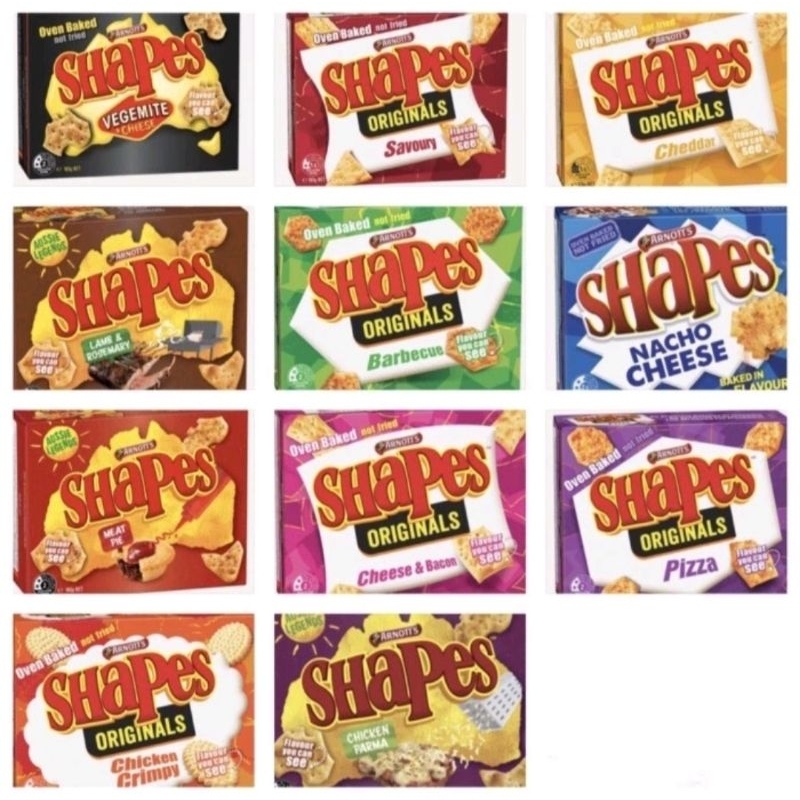 Jual Arnotts Shapes Biscuit Original Cheese Crackers Pizza Nacho ... Jual Arnotts Shapes Biscuit Original Cheese Crackers Pizza Nacho ...