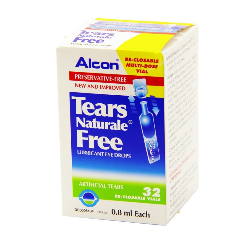 Jual Alcon Tears Naturale Lubricant Eye Drops, 32 Vials (Singapore ...