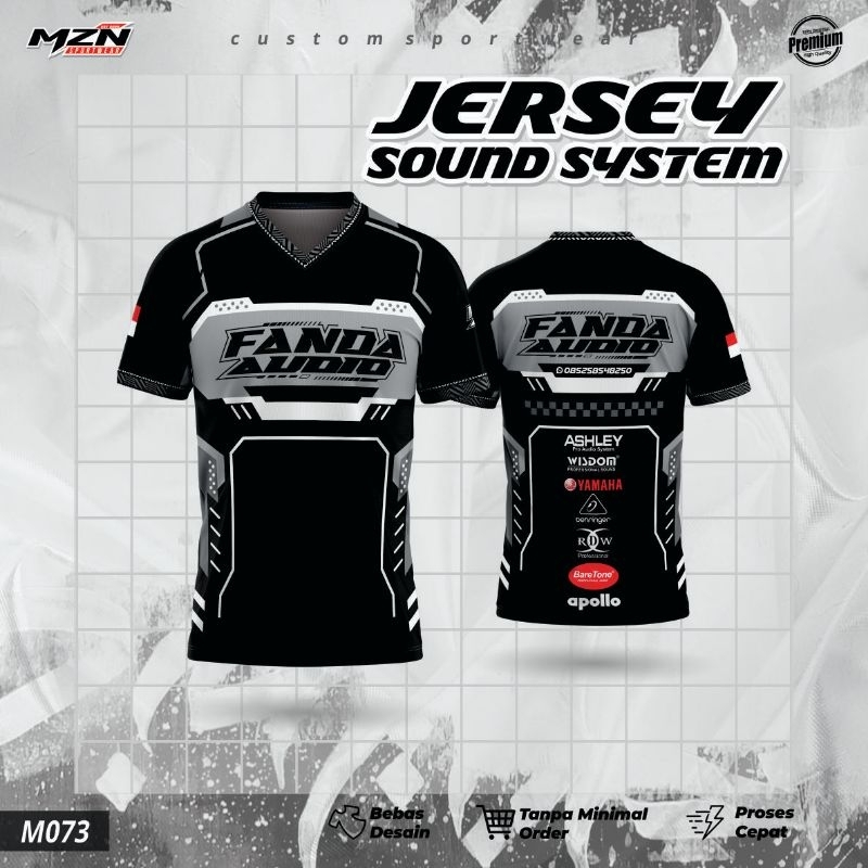 Jual [ BISA SATUAN ] JERSEY SOUND SYSTEM CUSTOM DESIGN | Shopee Indonesia