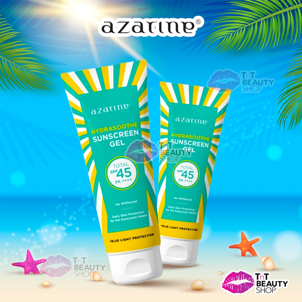 Jual AZARINE Hydrasoothe Sunscreen Gel SPF45 PA++++ | Azarine Sunscreen ...