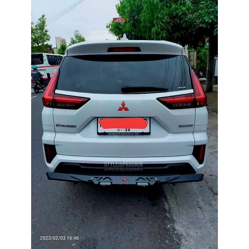 Jual Towing Model Raptor Xpander bumper belakang Rush GR 2023 Rhiino ...