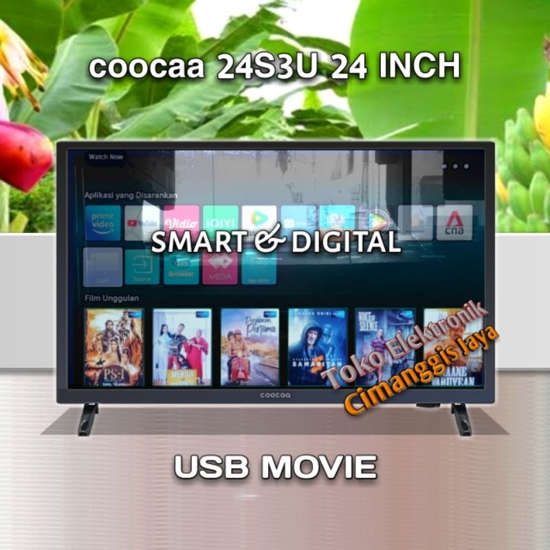 Jual smart tv led coocaa 24 inch digital v2 | Shopee Indonesia