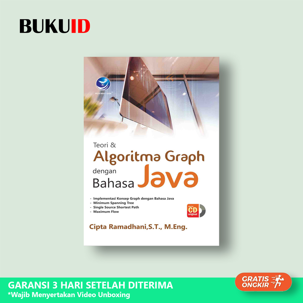 Jual Buku Teori Dan Algoritma Graph Dengan Bahasa Java + cd - Original ...