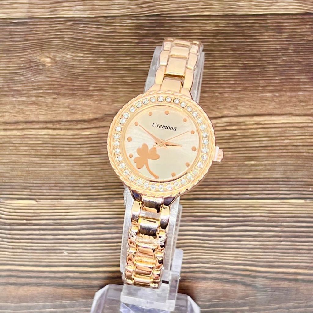 Jual Jam Tangan Wanita Korea Rantai Kecil Model Bunga Bulat Fashion ...