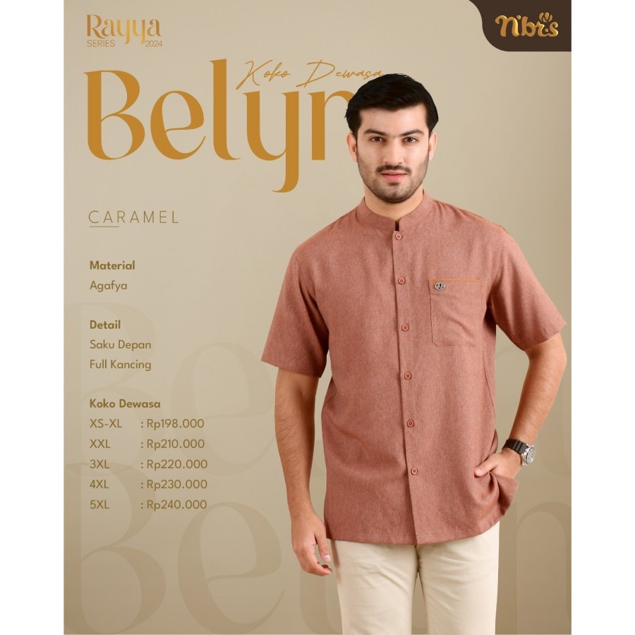 Jual BELYN Koko Dewasa by Nibras Terbaru |Sarimbit |Koleksi Rayya ...