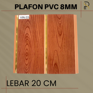 Jual Plafon PVC coklat tua motif kayu 8mm / termurah dan berkualitas (SP 3) | Shopee Indonesia