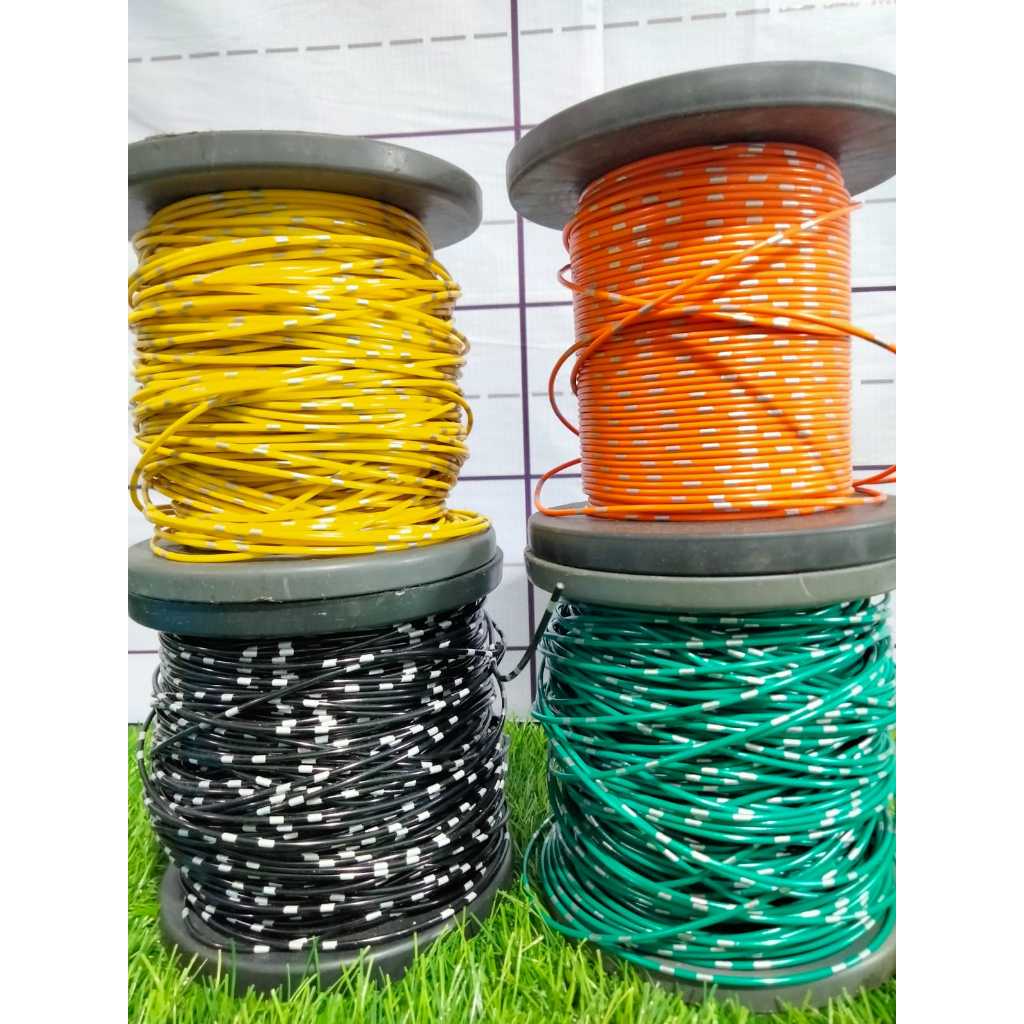 Jual Kabel Bintik AVS 0.5MM x 100M Kabel Otomotif Body Mobil Motor Serabut Tembaga (Bobin ...