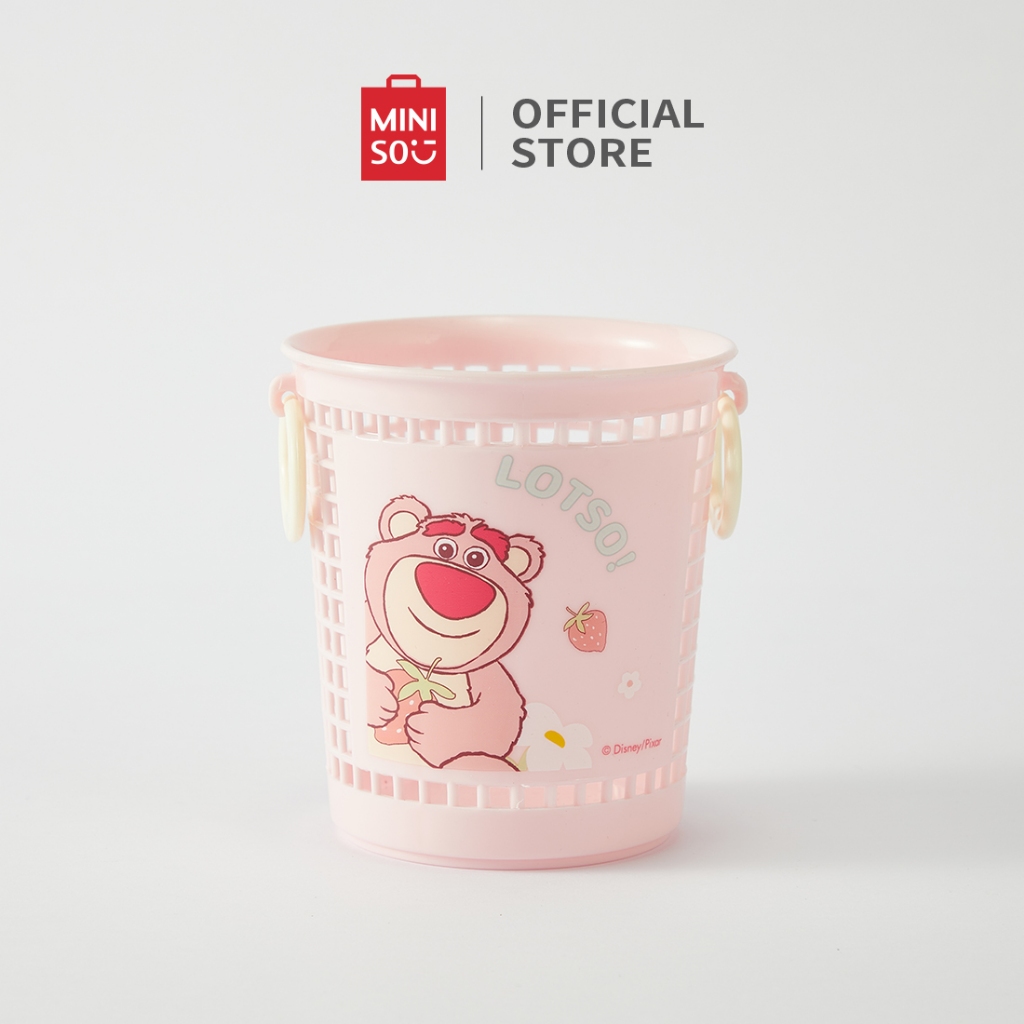 Jual MINISO x Disney Fruit Series Round Kotak Penyimpanan Lotso ...