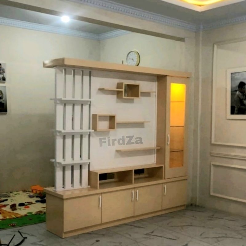 Jual Lemari Partisi Satu muka Bahan Blockboard Finishing Cat Duko ...