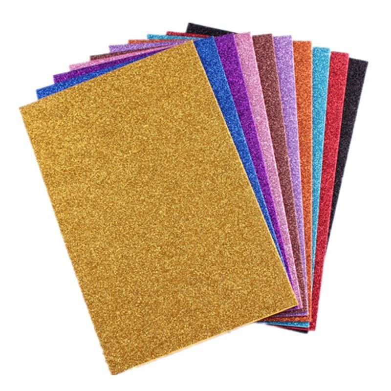 Jual [10 Lembar] Kertas Brief Card A4 Gliter / Kertas Karton BC (Brief ...