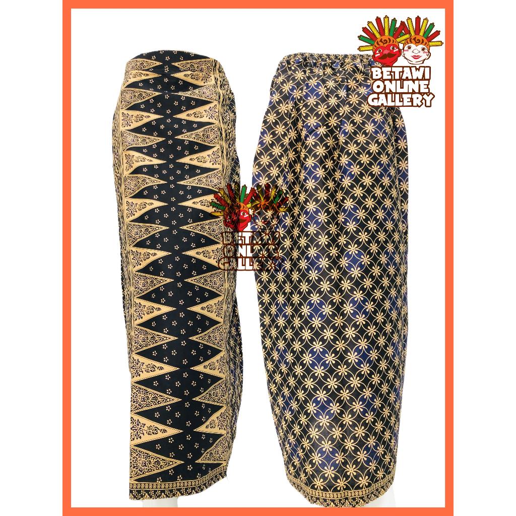 Jual Rok Tumpal Batik Betawi Full Karet / Rok Batik Betawi / Rok Tumpal ...