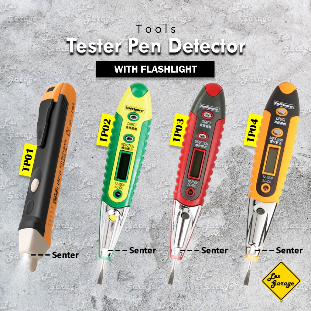 Jual Tespen Test Pen Listrik Non Contact Alat Deteksi Kabel Putus Cek ...