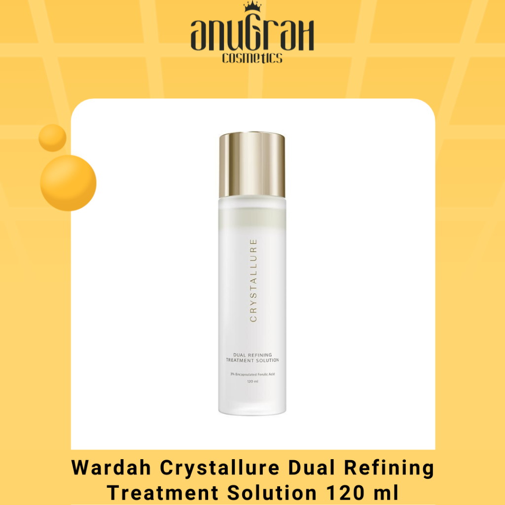 Jual Wardah Crystallure Dual Refining Treatment Solution 120 ml | Shopee Indonesia