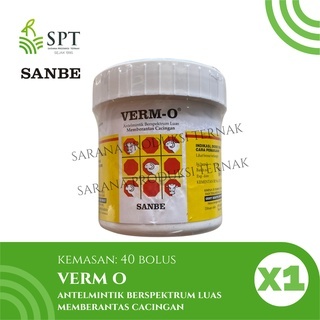 Jual VERM O SANBE 42 BOLUS OBAT CACING SAPI KAMBING DOMBA ANJING ...