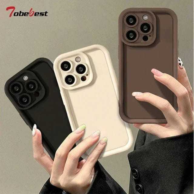 Jual Soft Case iPhone 11 12 13 14 15 Pro Max Silicone Edge Design ...